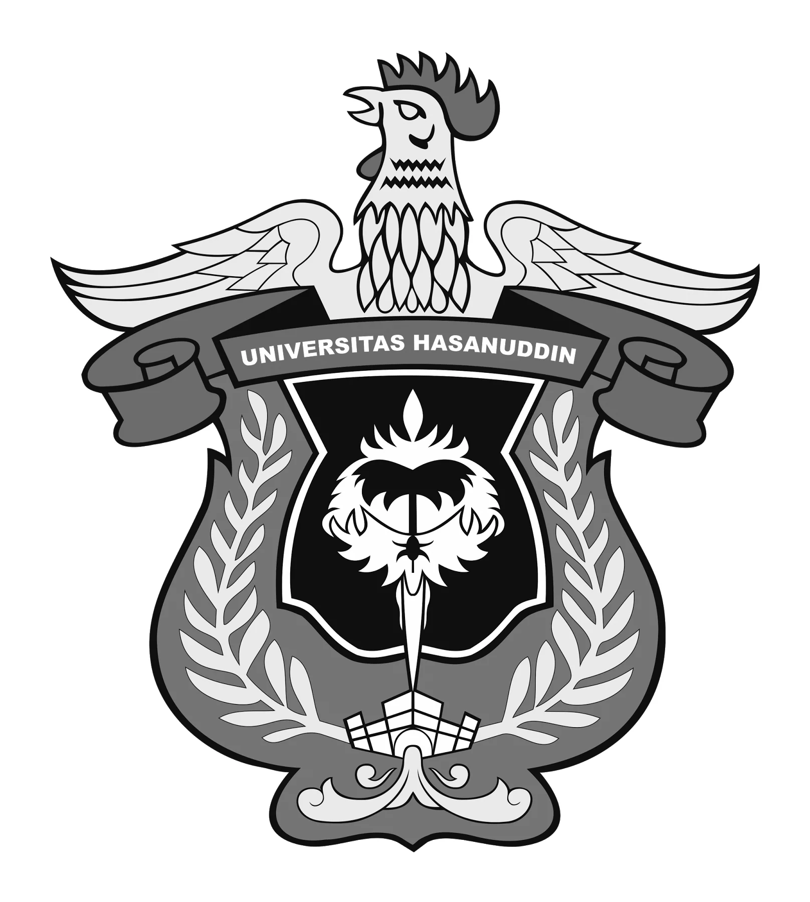 Logo UNHAS (Universitas Hasanuddin) Original - rekreartive