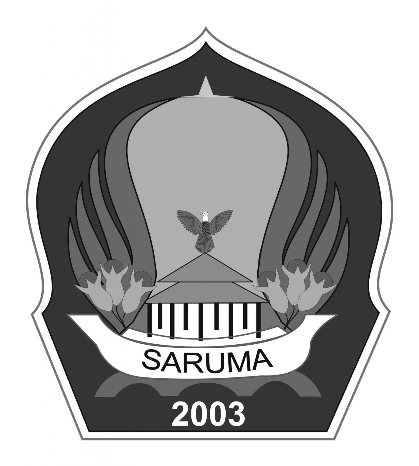 Logo Kabupaten Halmahera Selatan (INDONESIA) Original - rekreartive