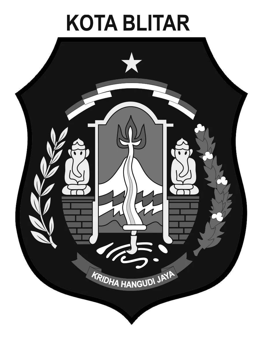 Logo Kota Blitar (INDONESIA) Original Terbaru - rekreartive